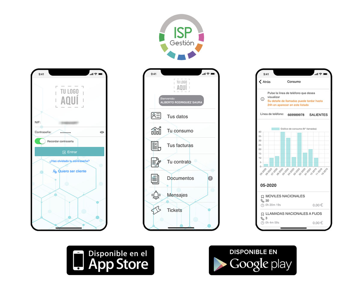 App para ISP Gestión - ISPGestión