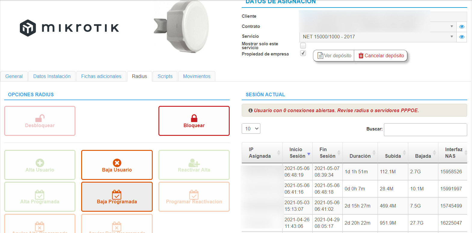 Servidores ISP - ISPGestión